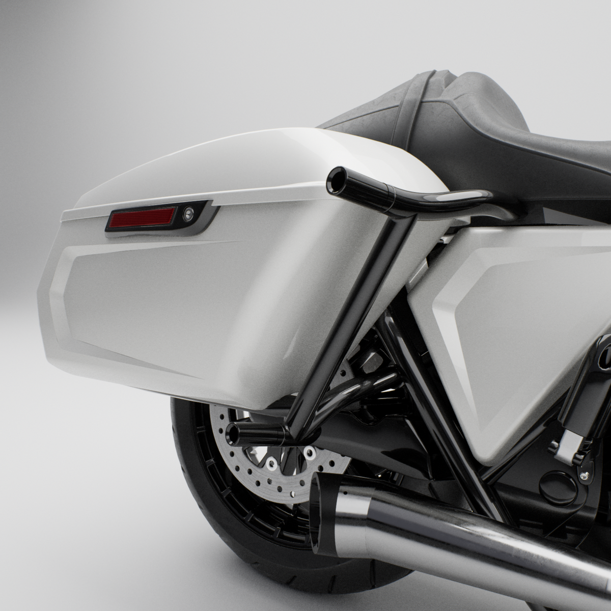 Performance Bag Guards for Harley Davidson Touring Models (1997-2023 ...